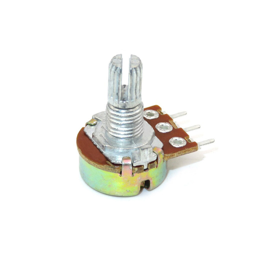 Metal Potentiometer 10KΩ 3Pins