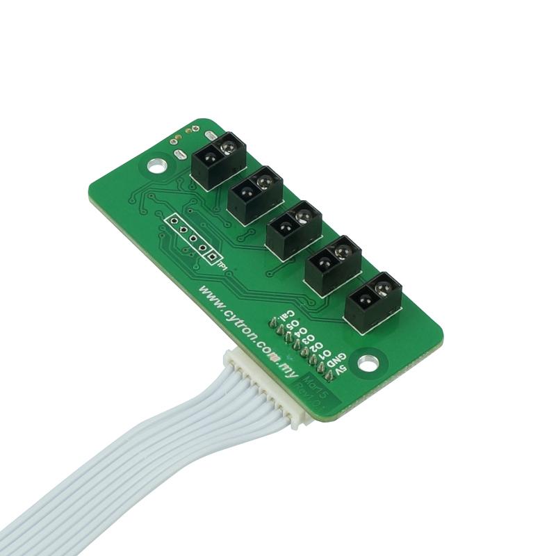 Auto-Calibrating Line Sensor | Makers Electronics