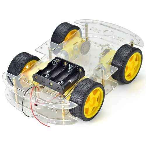 4WD Simple Robot Chassis Kit | Makers Electronics