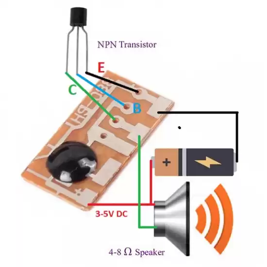 Dingdong Tone Doorbell Music Voice Module Board IC Sound