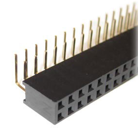 Double-Row-Right-Angle-Female-Header—80-Pin-0 | Makers Electronics