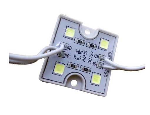 White 4 LED Module 12V 5054 | Makers Electronics
