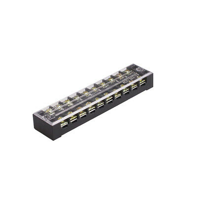 Terminal Block TB-2510L 10P 25A 600V | Makers Electronics