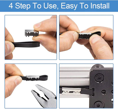 Belt Crimp Clamp | Makers Electronics