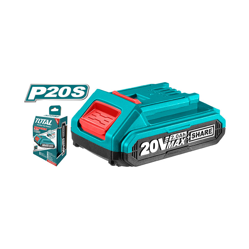 TOTAL Lithium-ion Battery 20V 2Ah | Makers Electronics