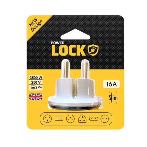 Power Lock Triple Plug Adapter | Makers Electronics