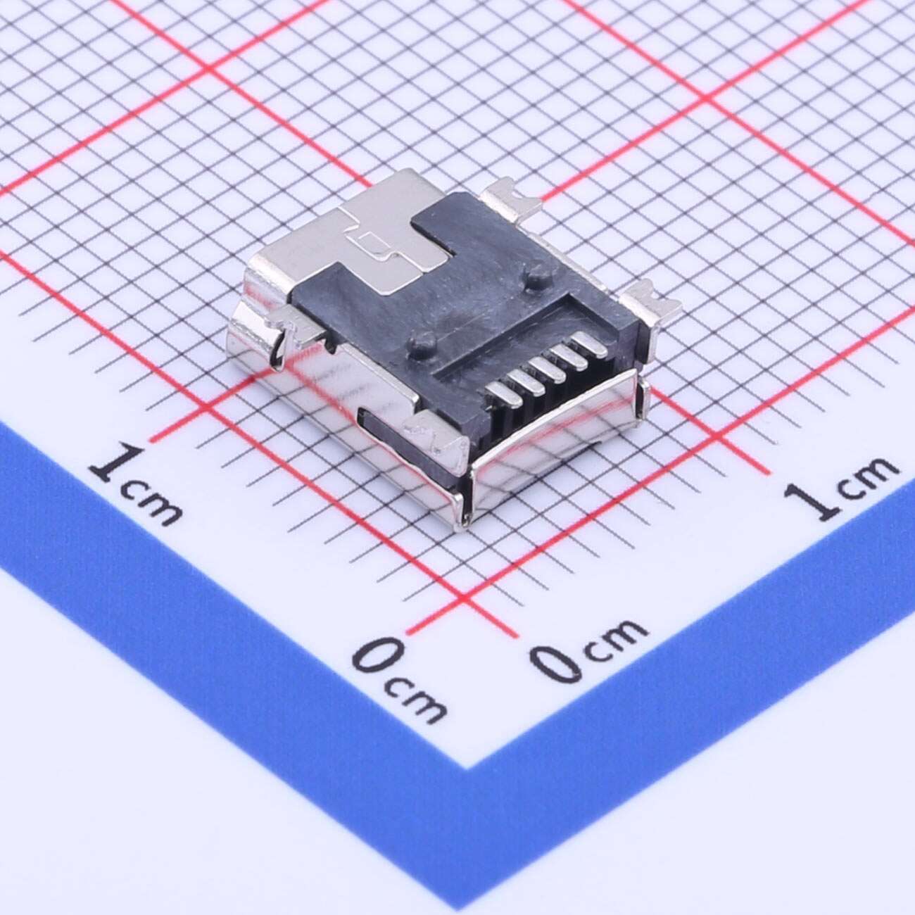 SMD Mini USB Connector Solder Female 5 Pin | Makers Electronics