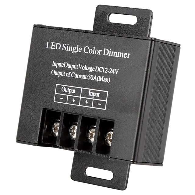 RF LED Dimmer Controller 3 Key 12-24VDC 30A | Makers Electronics