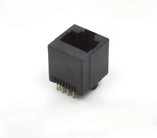 RJ45 Female 8 Pin PCB Vertical | Makers Electronics