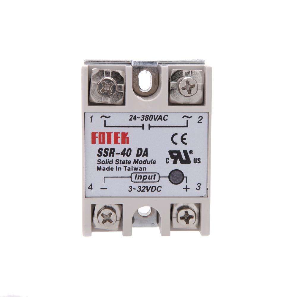 Solid State Relay 3V~32V DC to AC 24V~380V SSR-90 DA | Makers Electronics