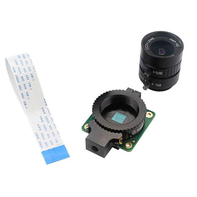 Official Raspberry Pi HQ Camera 12.3MP with CGL 6mm CS Fixed IR 3.0 ...