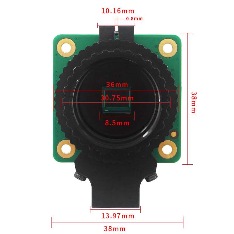 Official Raspberry Pi HQ Camera 12.3MP with CGL 6mm CS Fixed IR 3.0 ...
