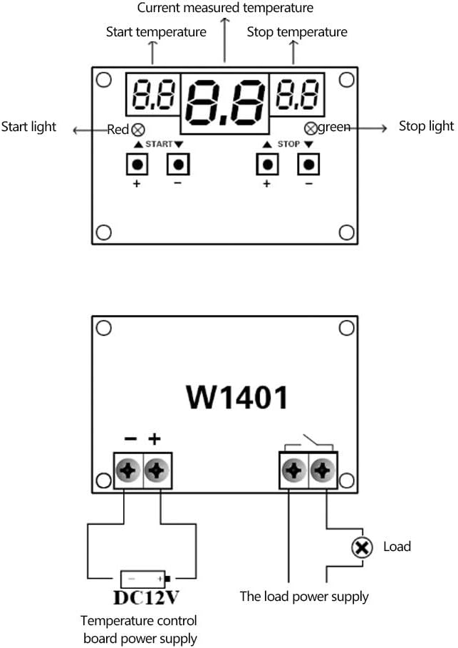 XH-W1401 Digital Display Thermostat Intelligent Temperature Controller