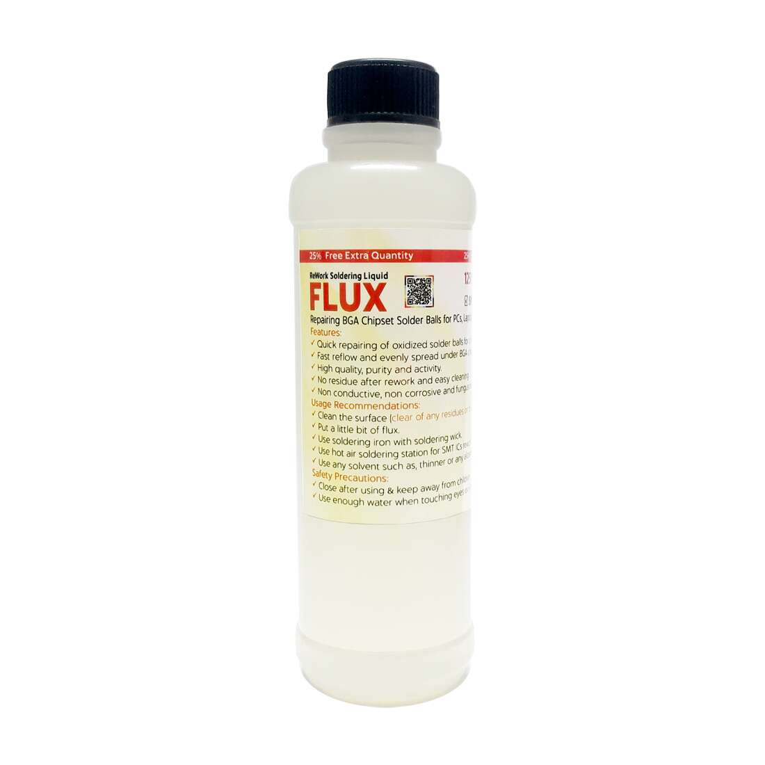 Rework SMT/BGA Liquid Flux 125mL | Makers Electronics
