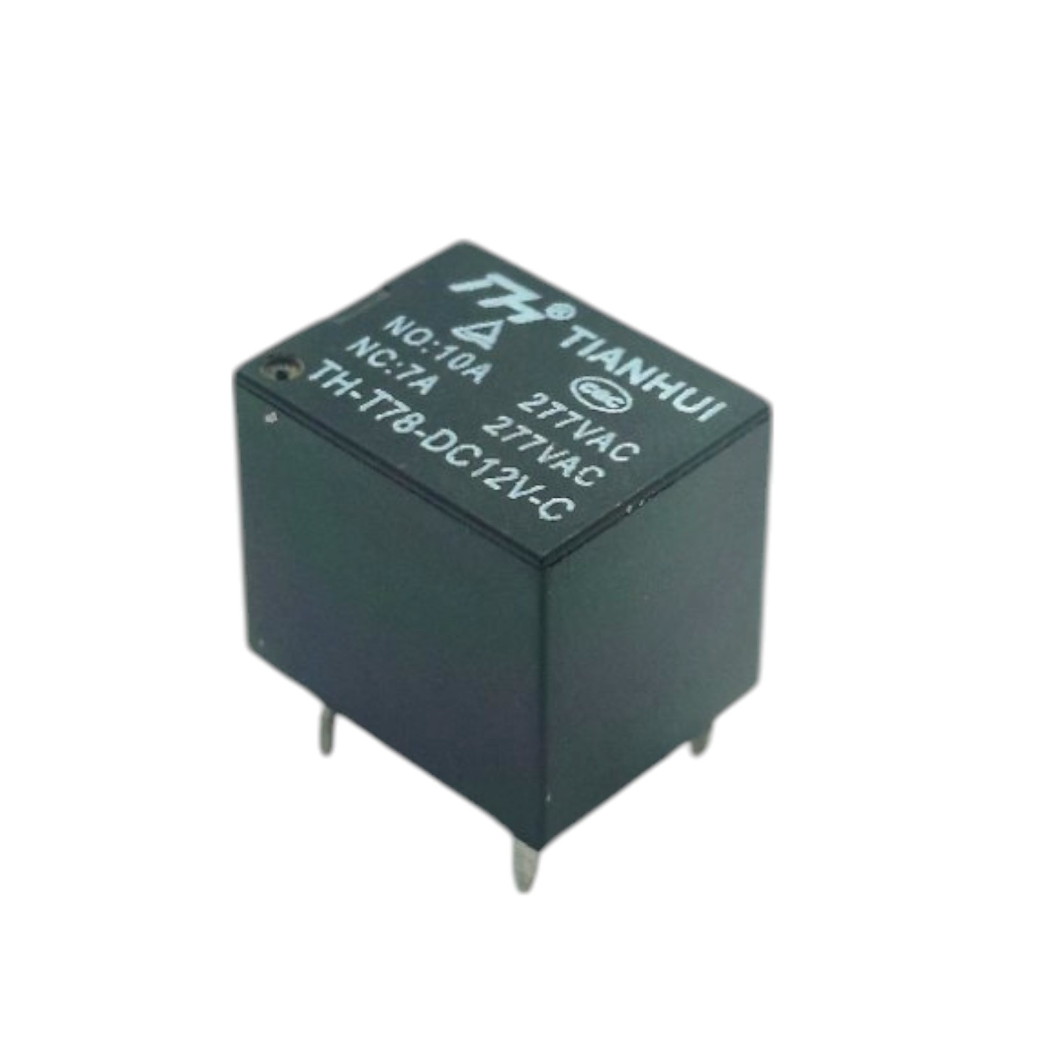 Power Relay T78L-DC12V-C SPDT (1 Form C) 12VDC Coil 10A Through Hole 5 ...