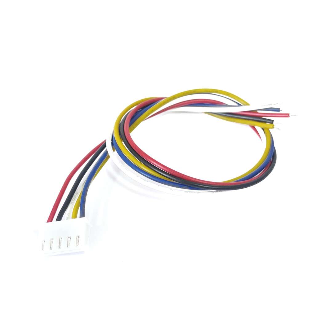 Data Cable JST 5 Pin 2.54mm 24AWG 25cm (One Side Terminal) | Makers ...