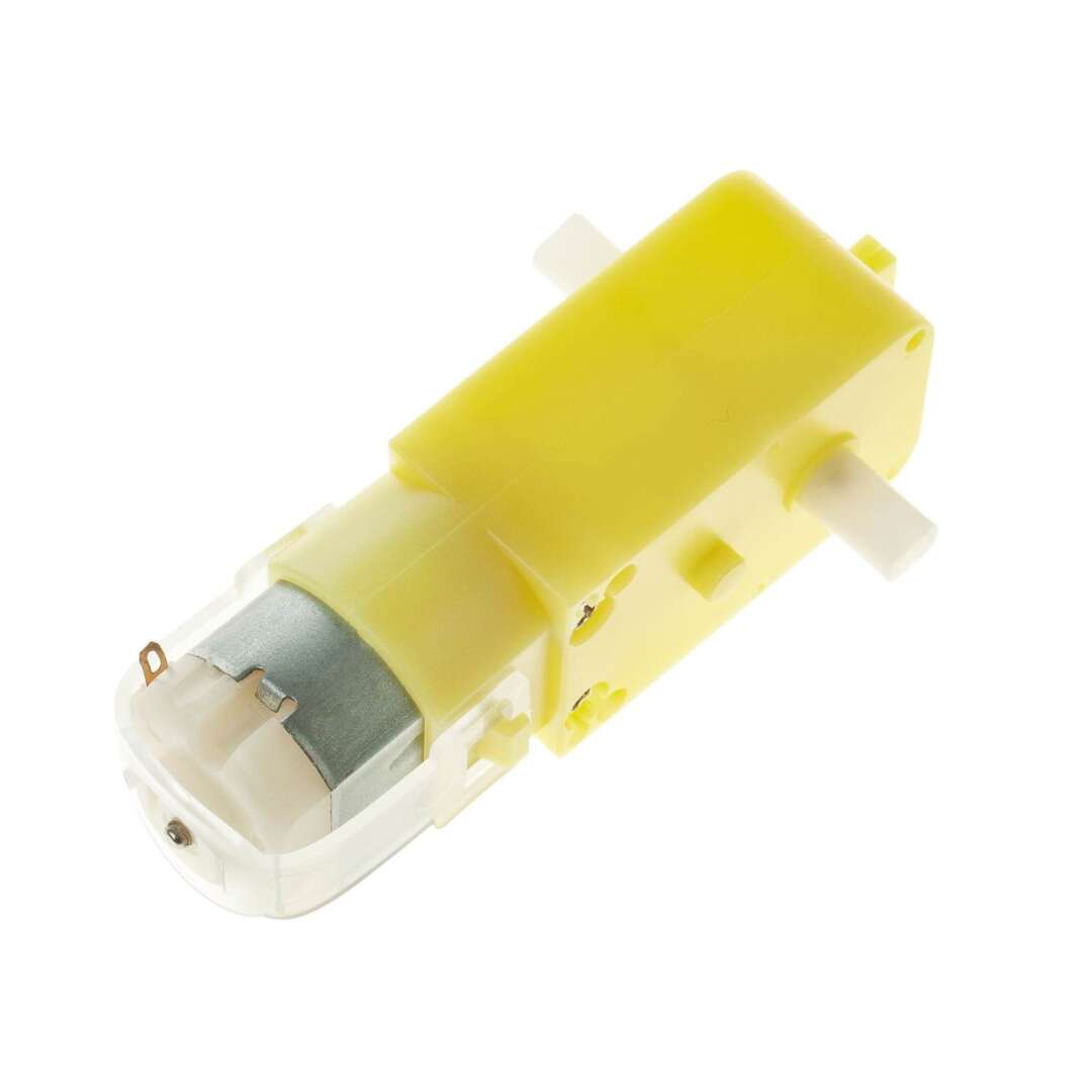 DC Geared Motor Dual Shaft 3:12VDC 450RPM | Makers Electronics