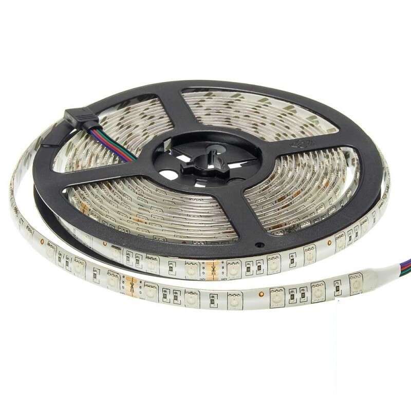 RGB LED Strip 5050 Waterproof 24V 5M 60 LED/M | Makers Electronics