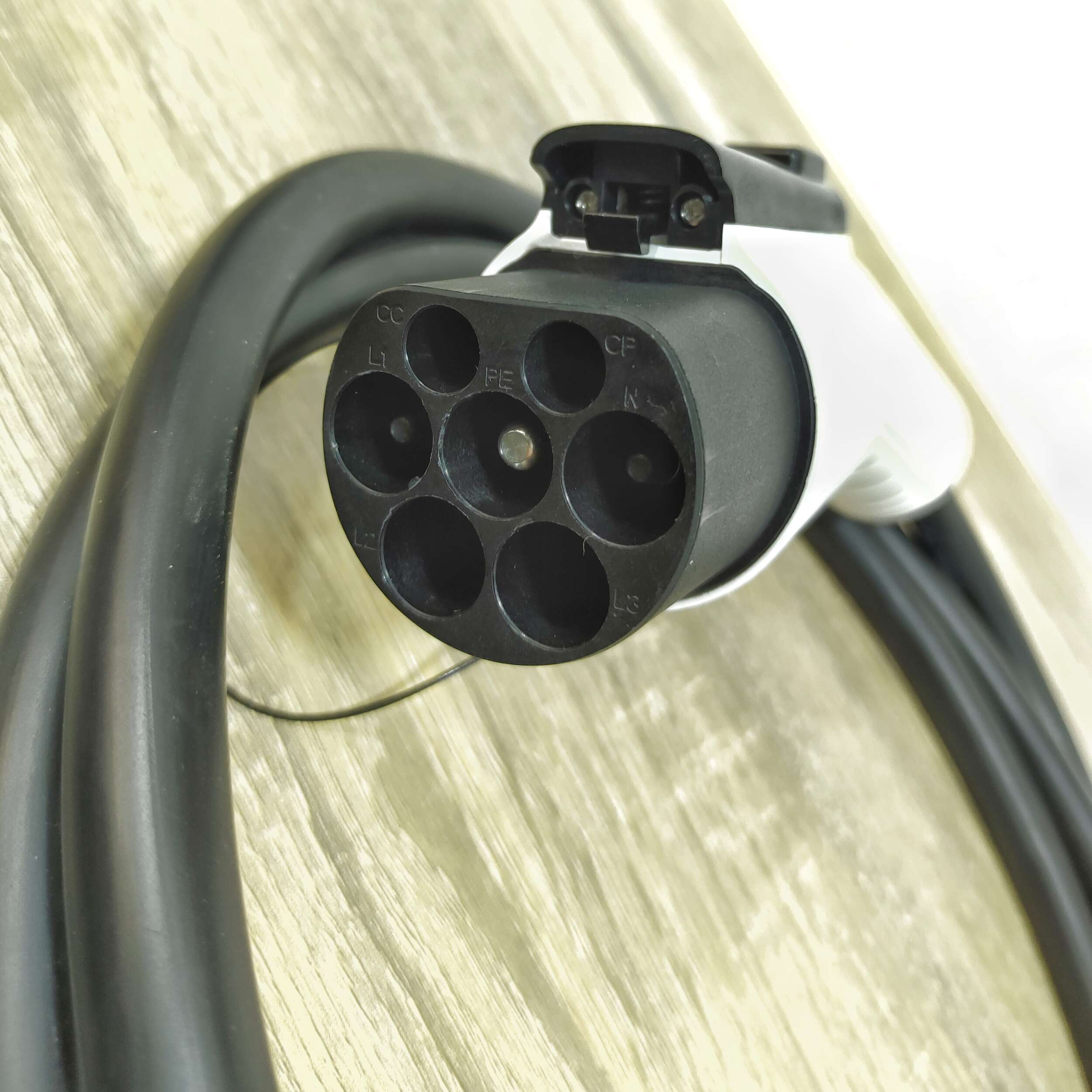 Certificated AC Charging Gun for GBT Plug Vehicle Side with Open End ...