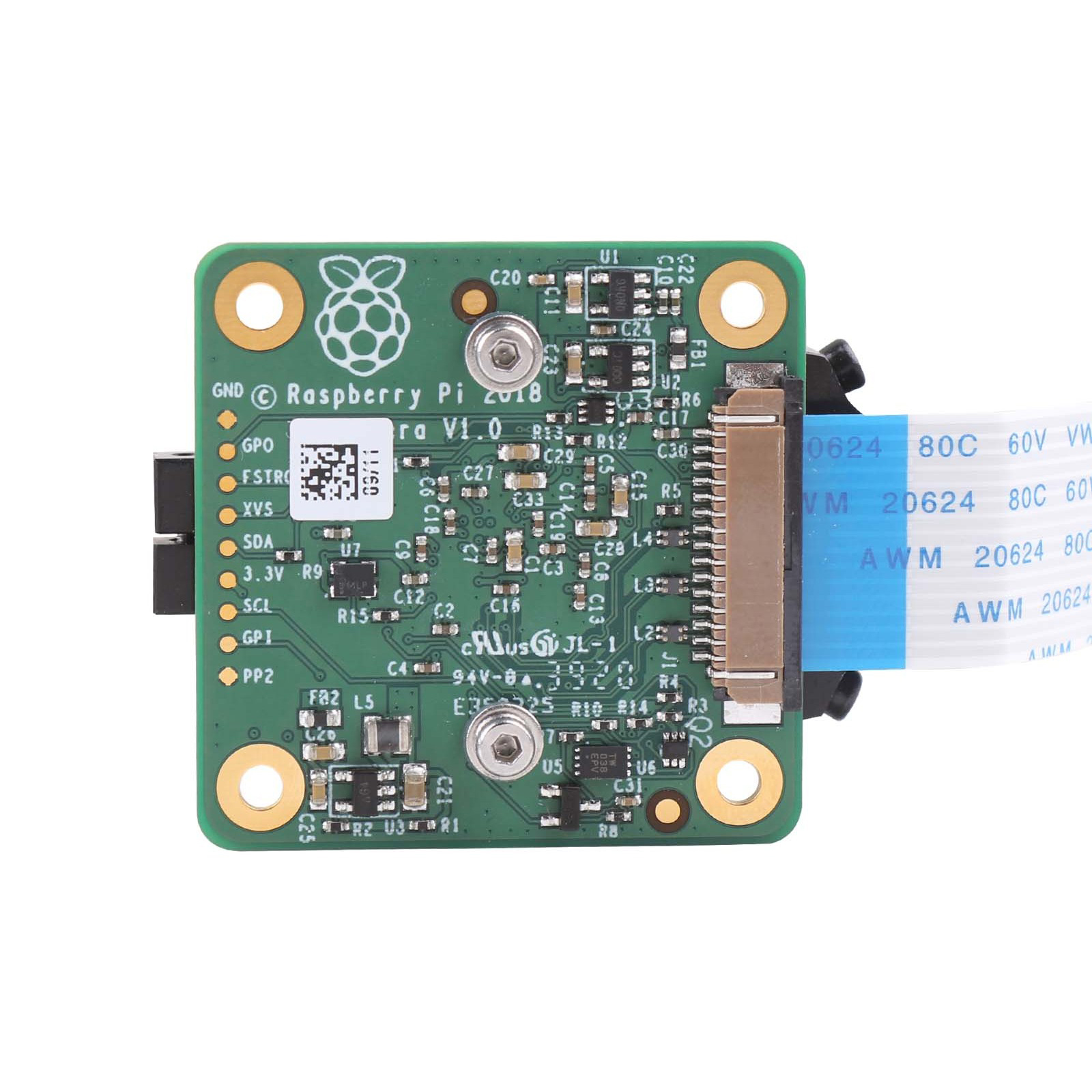 Official Raspberry Pi High Quality Camera, 12.3MP IMX477 Sensor ...