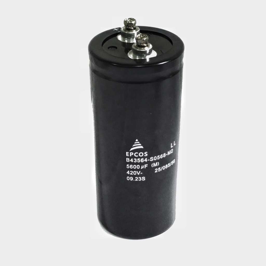 Epcos B43564 Aluminium Electrolytic Capacitor 5600uF 420V Screw Terminal