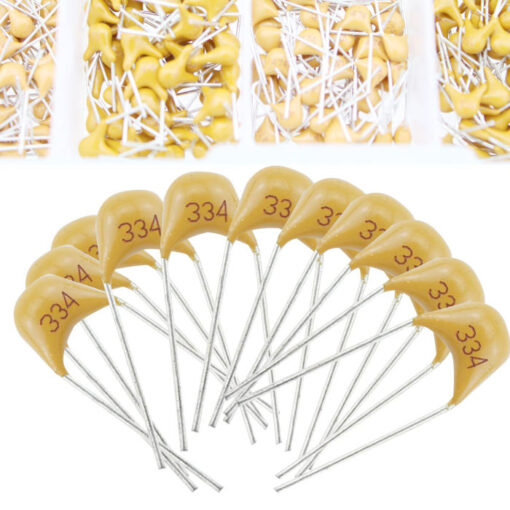 Ceramic Capacitor Kit 0.1-10uF 500 Pcs | Makers Electronics
