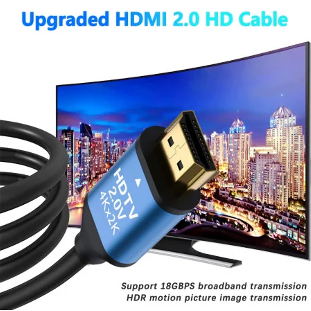 HDTV CABLE HDMI Male to HDMI Male 4K 10meter