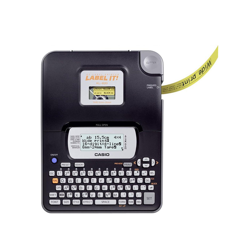 CASIO KL-820-W Label Printer | Makers Electronics