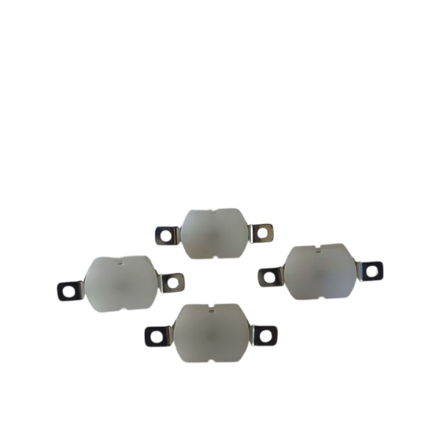 LED Flashlight ON-OFF Switch Push Button 12x15mm 2 Pin 4 Pcs