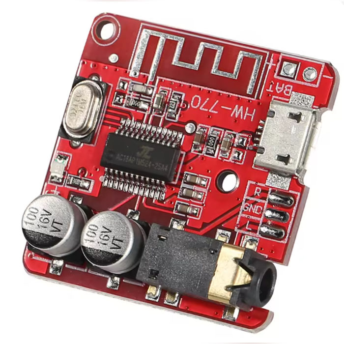 MH-770 Mini Bluetooth 4.1 Decoder Board Audio Receiver BT4.1 with Micro USB