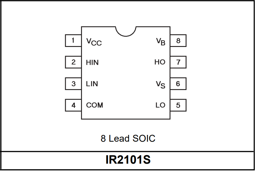 IR2101S Half Bridge Gate Driver SMD IC SOIC-8