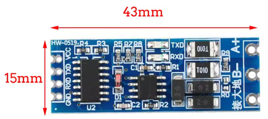HW-519 TTL to RS485 Converter Module | Makers Electronics