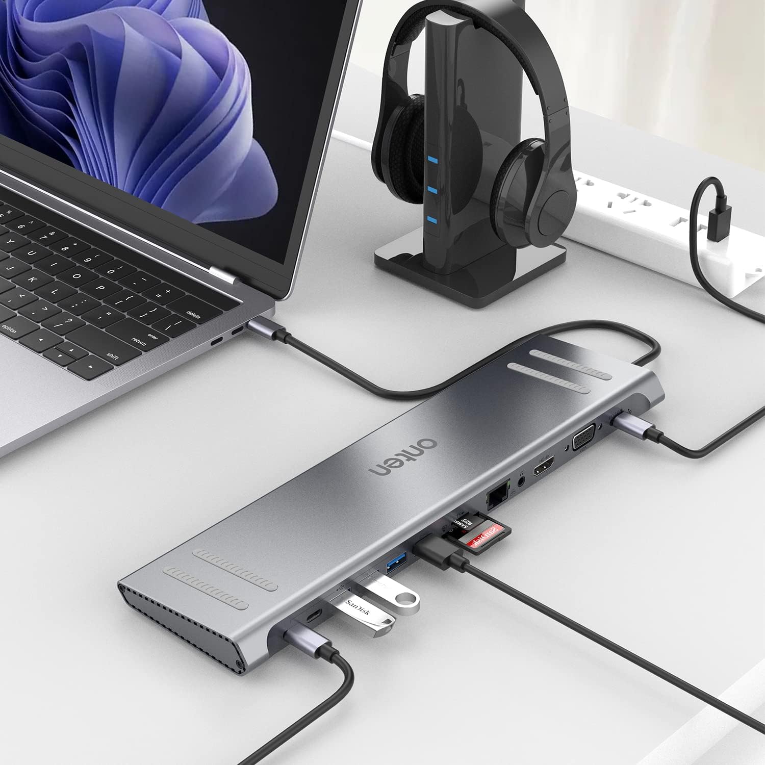 Onten 9199A 14-in-1 USB-C Multi Function Docking Station