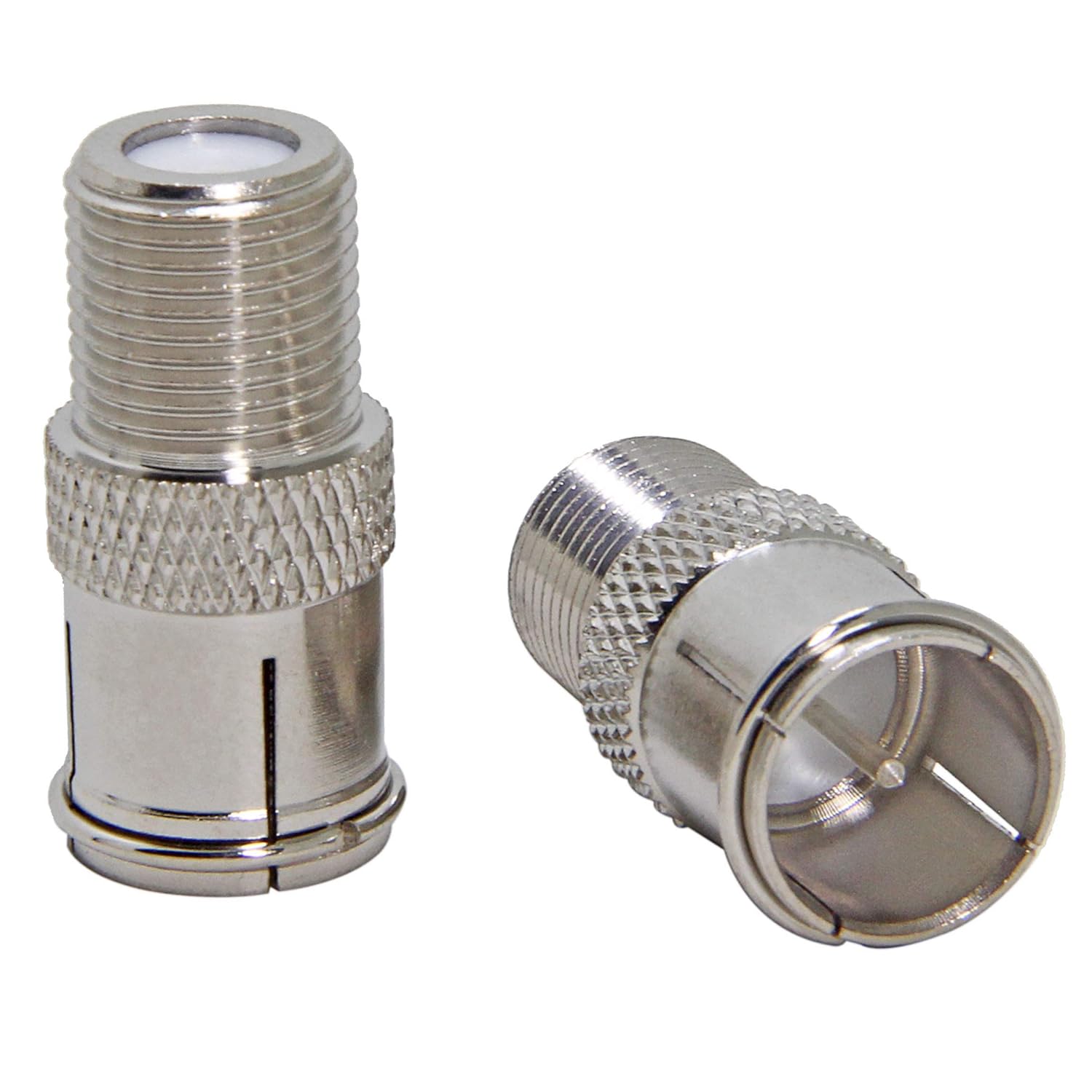 F-Type Male to F-Type Female Connector on Coax cables