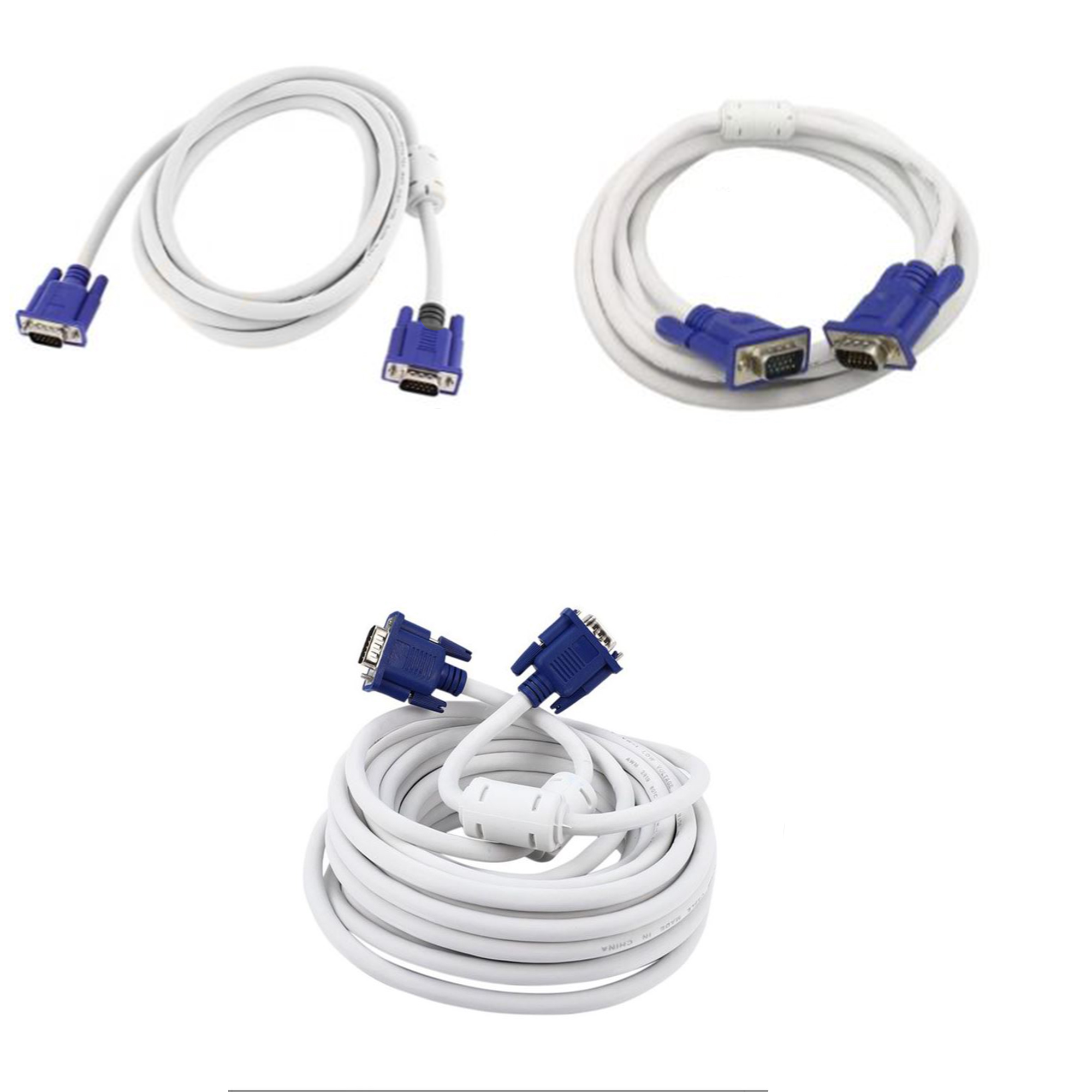 VGA Cable Male To Male 15 Pin