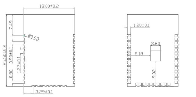 Ai-Thinker Ai-WB2-32S WIFI & BLE 5.0 Module
