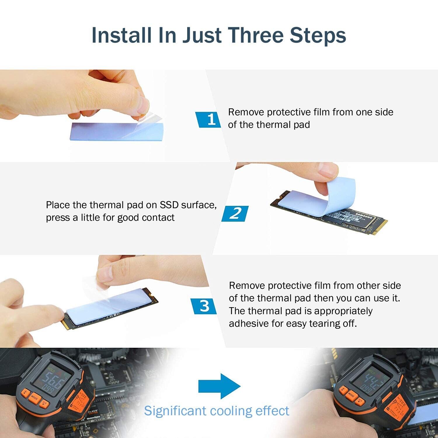Thermal Cooling Pad 30x100mm