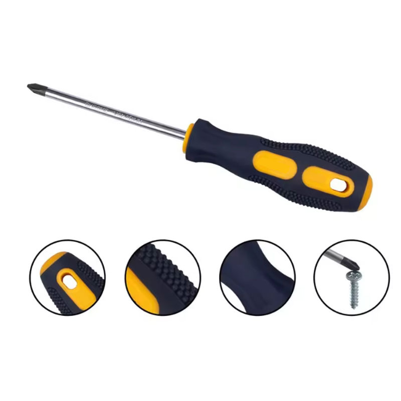Magnetic Screwdriver Cross Phillips Tip 6mm x 100mm
