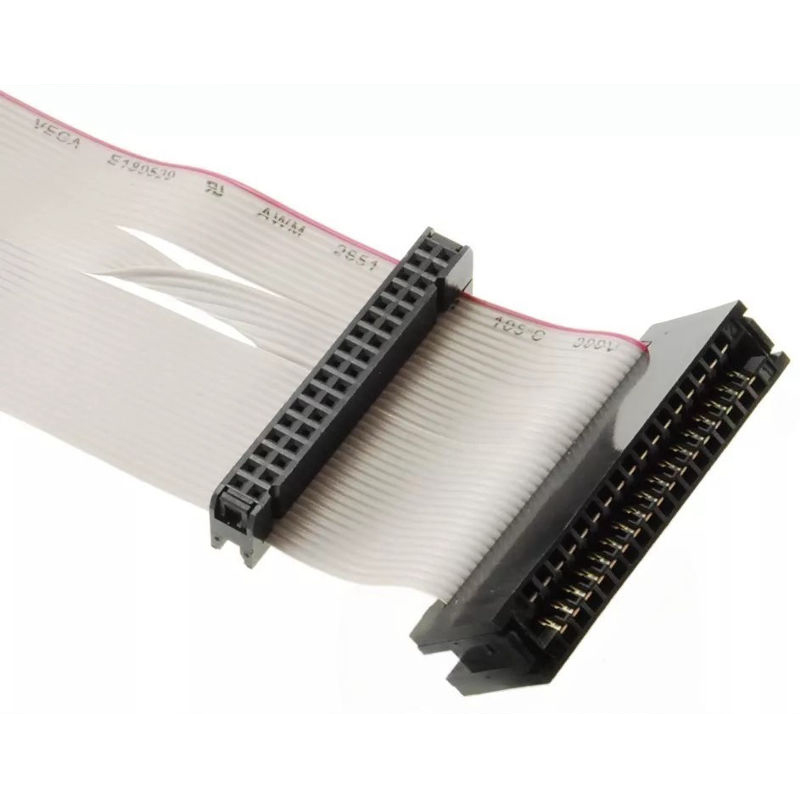 IDC 34 Pin Female to Card-Edge 34 Pin Female 2.54mm-Pitch Extension Cable