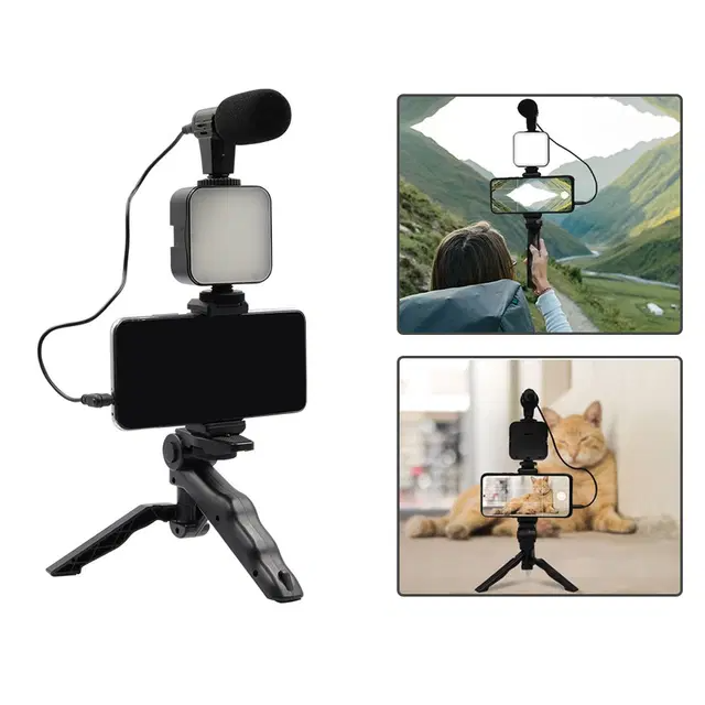 AY-49 Video Making Vlogging Tripod Kit | Makers Electronics