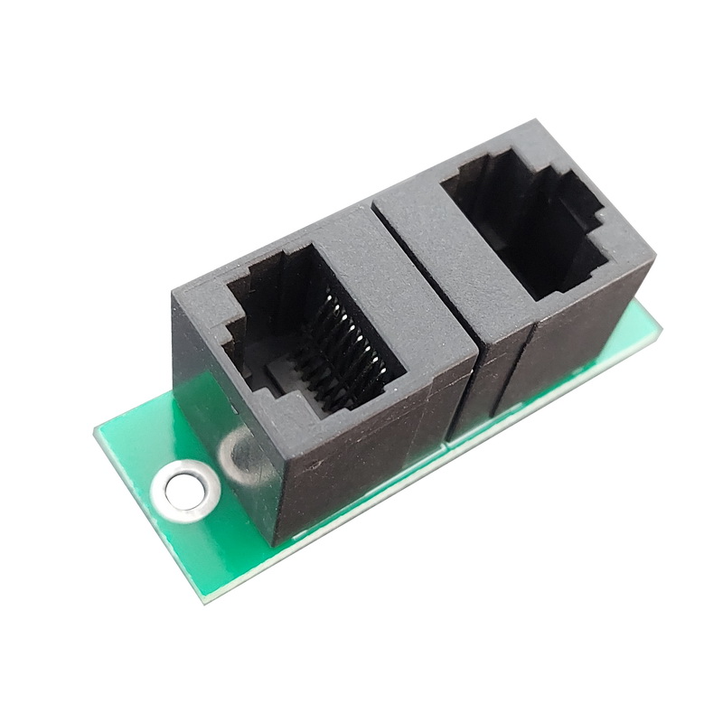 Back to Back Vertical RJ45 8 Pin Panel Mountable