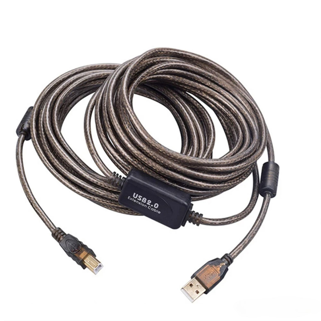 USB Cable A-Type to B-Type 10m | Makers Electronics
