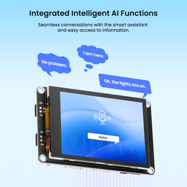 ELECROW CrowPanel Advance 2.8“ HMI| ESP32-S3 AI-Powered IPS Touch Screen 320x240 With Acrylic ...