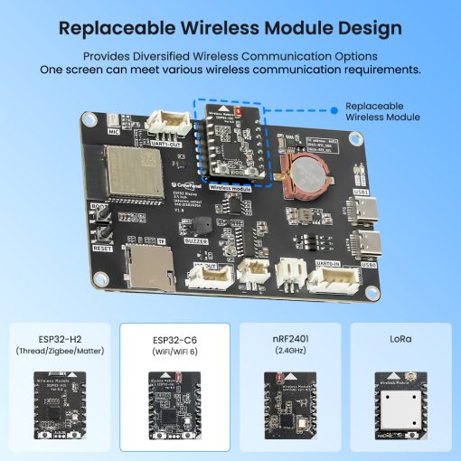 ELECROW CrowPanel Advance 3.5“ HMI| ESP32-S3 AI-Powered IPS Touch ...